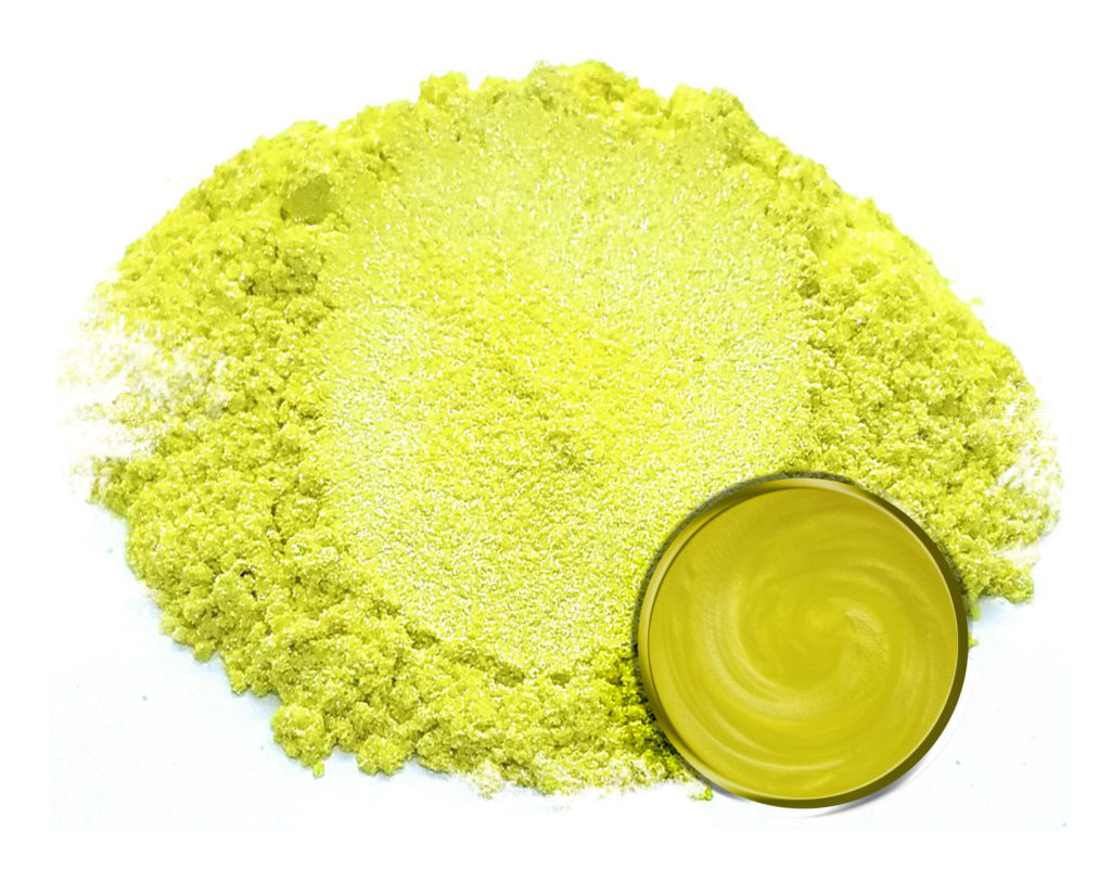 Home / Colorants / Mica Powder / Kihada Yellow (Mica Powder for Epoxy ...